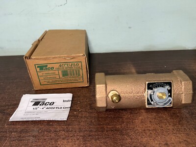 NEW TACO ACUF-200-AT-2 2" CIRCUIT SETTER VALVE B358 | eBay