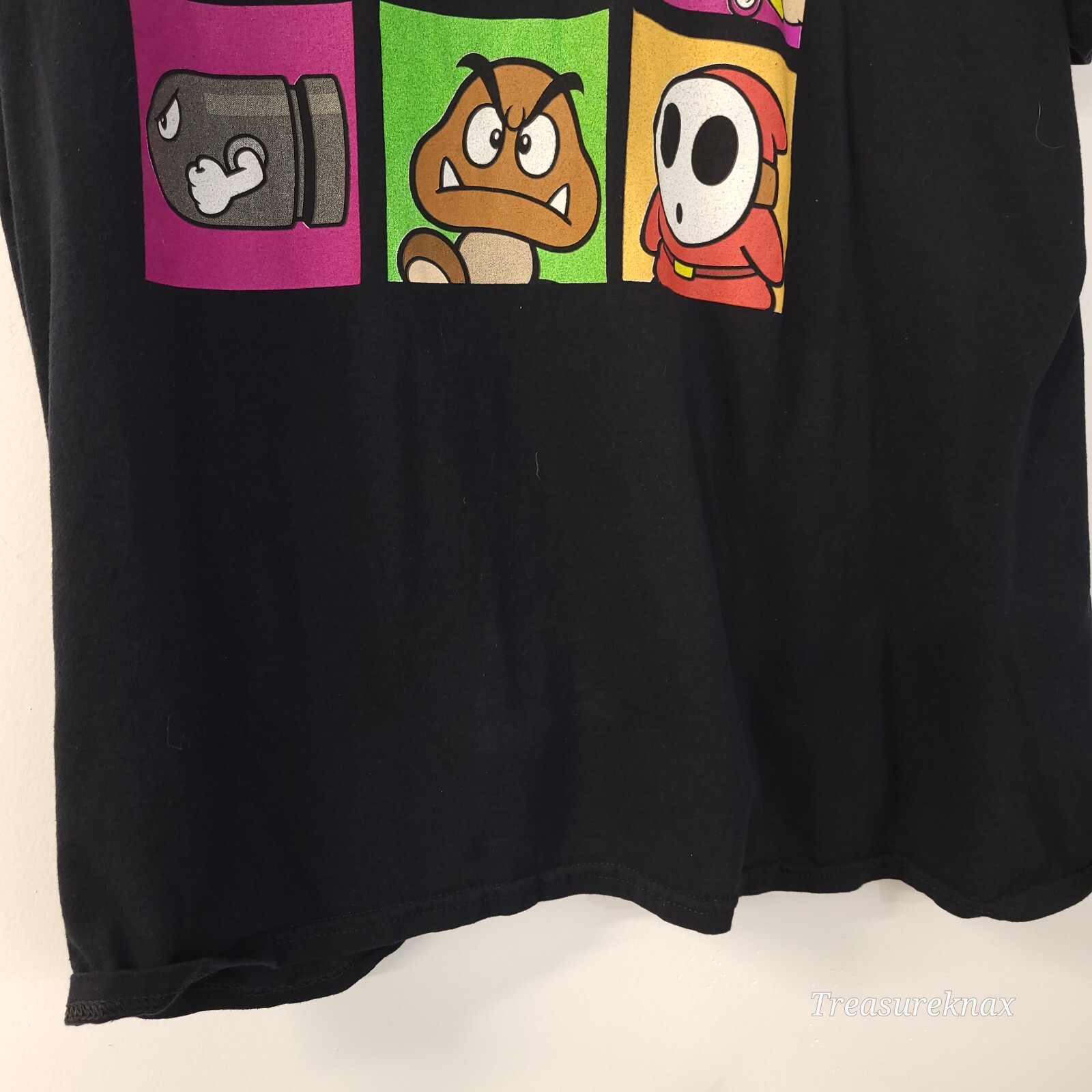 Black Super Mario Nintendo Game Rare Character Block … - Gem