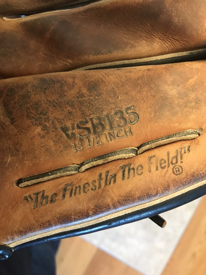 Rawlings VSB135 Vise 13.5” Game Ready Deep Pocket Softball Glove Right ...