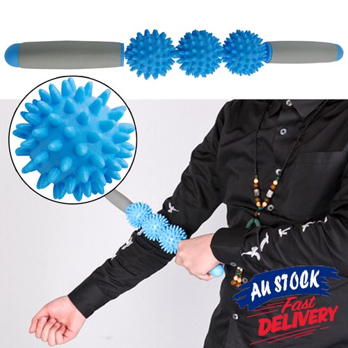 Roller Spikey Yoga Spiky Ball Therapy Stick Massage Muscle Trigger ...