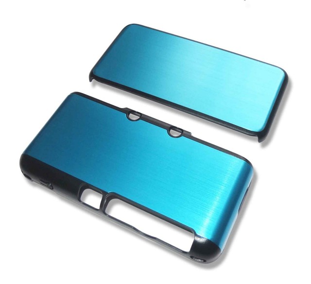 Nintendo 2ds XL 2dsxl Orange Gold Aluminium Metal Case Cover Shell ...