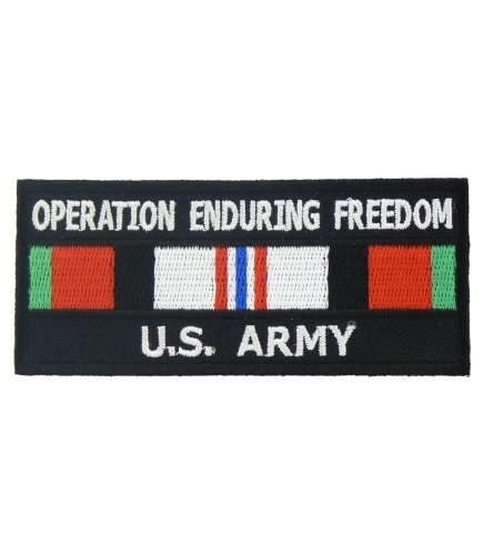 Enduring Freedom U.S. Army Service Ribbon Patches | eBay