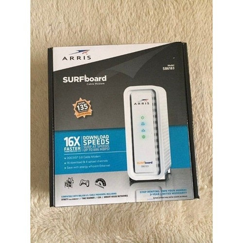 ARRIS SURFboard 16X Cable Modem-(SB6183) | eBay