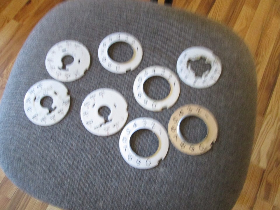 Telephone dial cover numbers mixed | eBay