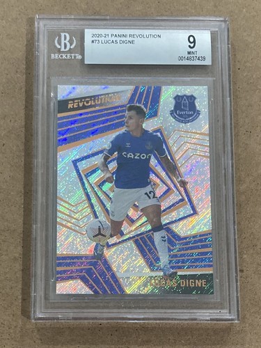 2020-21 Panini Revolution #73 Lucas Digne BGS 9 Mint | eBay