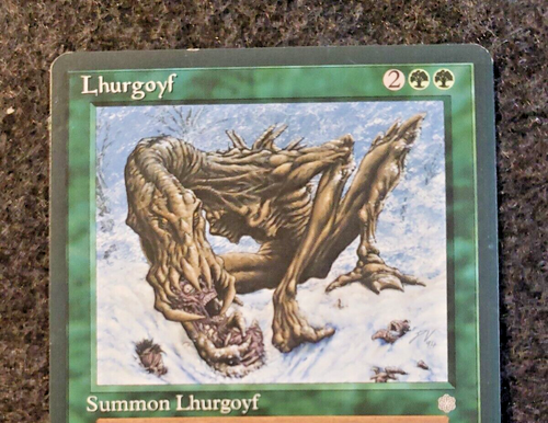 Lhurgoyf Ice Age NEVER PLAYED Rare MAGIC THE GATHERING MTG CARD ...