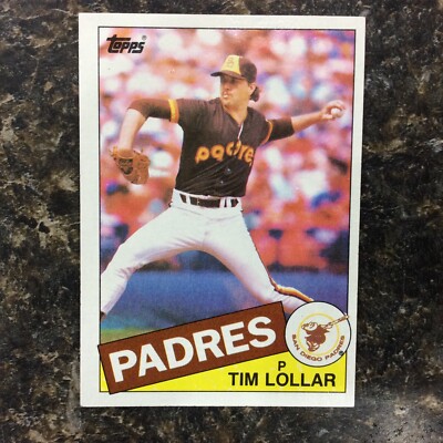 1985 Topps #13 Tim Lollar San Diego Padres | eBay