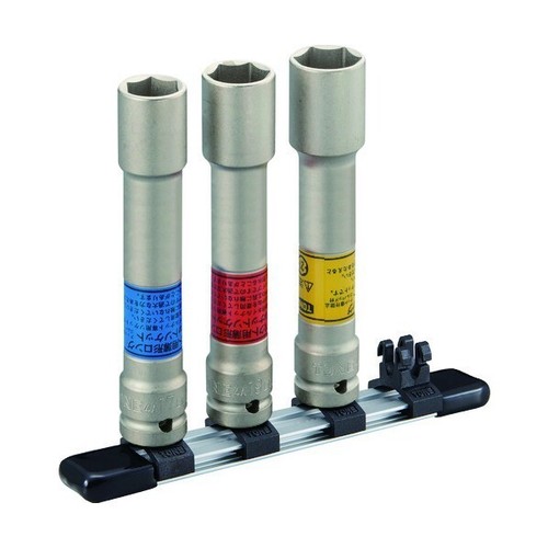 TONE 1/2inch Drive 6pt Thin Type Wheel Nut Long Socket Set 17-21 Impact ...