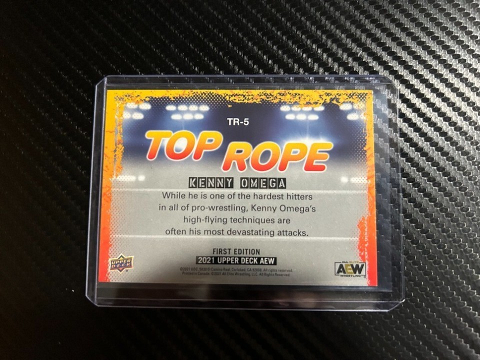 Kenny Omega 2021 Upper Deck AEW Top Rope | eBay