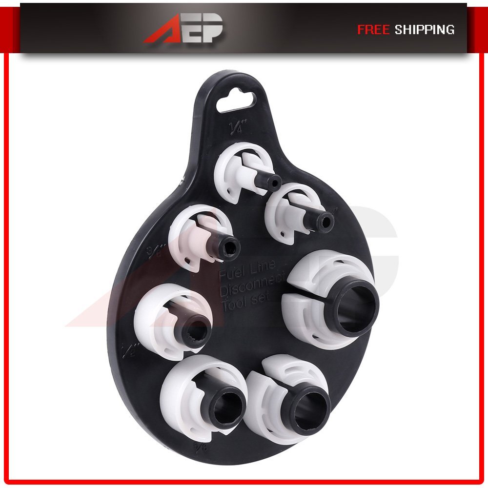 7pc A/C Spring Lock & Fuel Line Disconnect Tool 1/4",5/16",3/8",1/2", 7 ...
