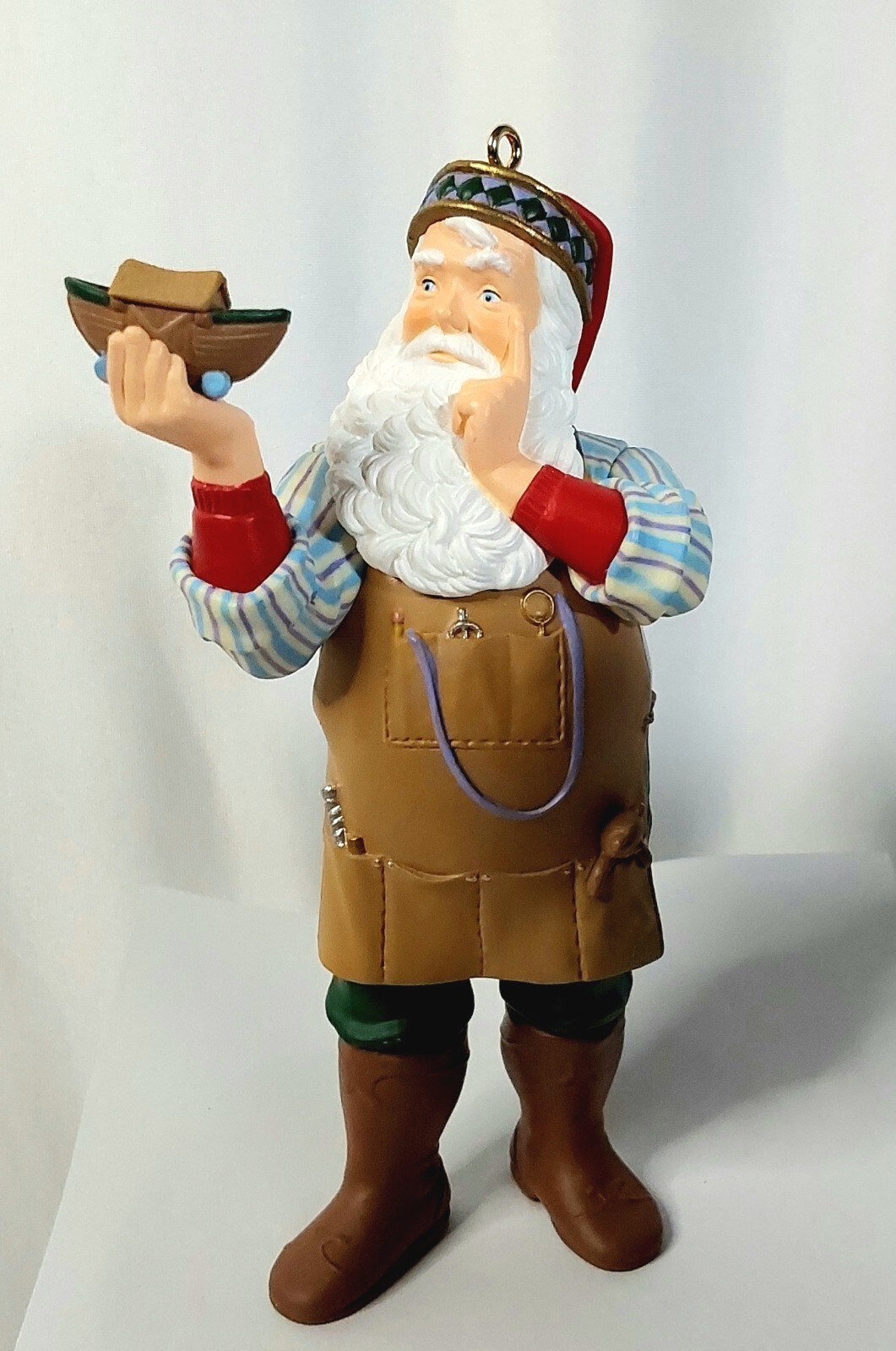 Hallmark Keepsake Collector's Club Ornament 'The Toymaker's Gift' 1999 ...