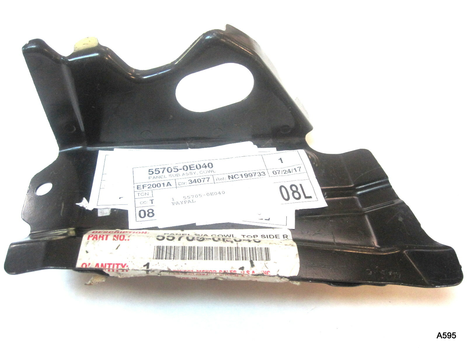 Toyota OEM 08-13 Highlander Cowl-side Panel Right 557050E040 for sale ...