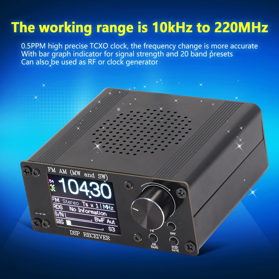 ATS-80 Variable Frequency Oscillator VFO RF Generator With Batte 10kHz ...