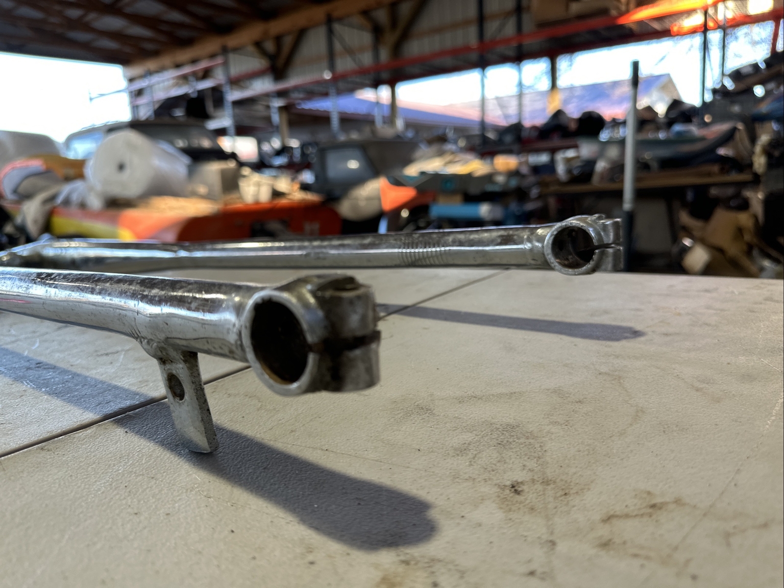 Indian Girder Extended Chrome Front End Fork Parts Vintage 50’s Chief ...