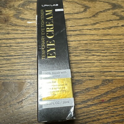 LPH LAB Temporary Eye Tightener Eye Cream 0.5 oz Manufacture Sealed ...