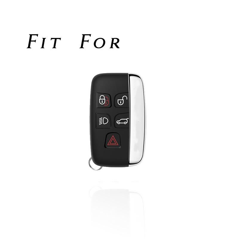 Alloy Silicone TPU Car Key Case Cover For Land Rover LR2 LR4 Range ...