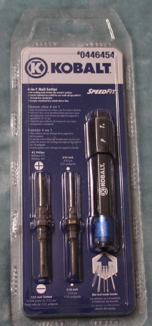 Kobalt Speedfit 4-in-1 Nail Setter for sale online | eBay