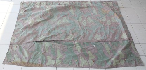 German Army WW2 camo tent shelter half in M29 pattern Italian Army 1941 ...
