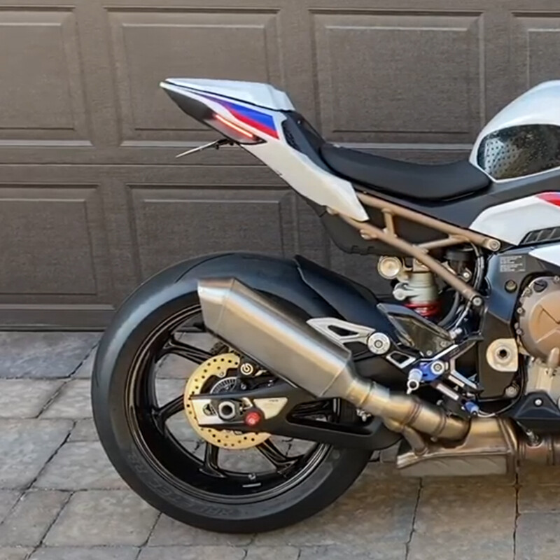 Rear Tail Tidy License Plate Bracket Fit For BMW S1000RR S1000R 19-25 ...