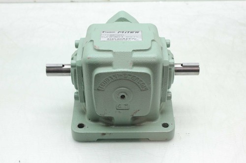 Tsubaki Emerson ED4M-1-LR-O-Y Miter Right Angle Gear Reducer 3-Way 1:1 ...