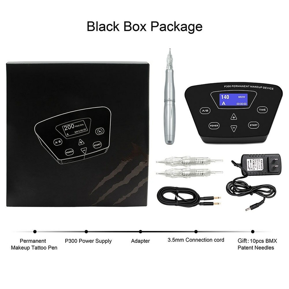 Permanent Makeup Machine Kit Dermografo Micropigmentacion Machine ...