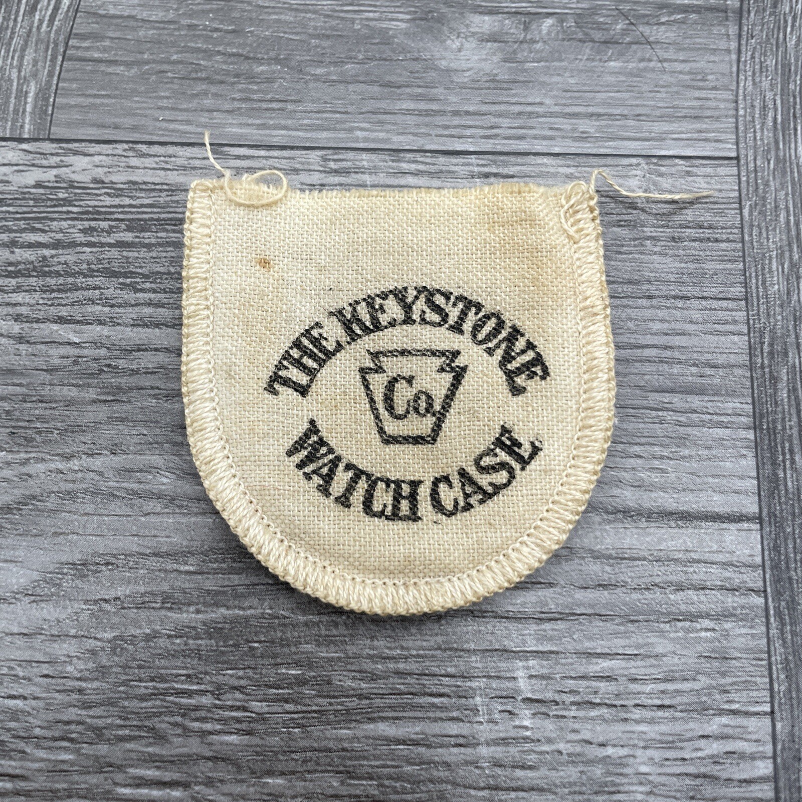 Vintage Original c.1910's Keystone Watch Case Co. Cloth Pocket Watch ...