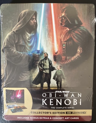 Star Wars: Obi-Wan Kenobi Collector's Steelbook Edition 4K (Bilingual ...
