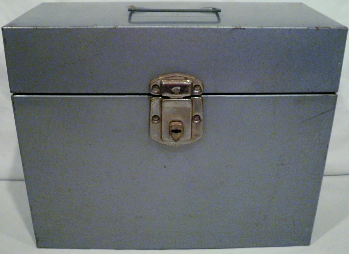 Metal Document Storage Boxes