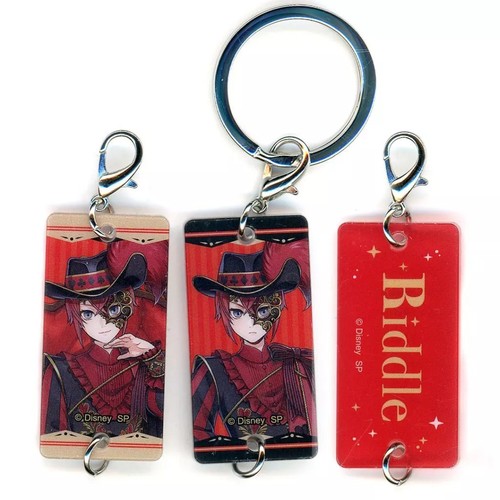 Disney Twisted Wonderland Riddle Roseheart Acrylic Keychain Halloween ...