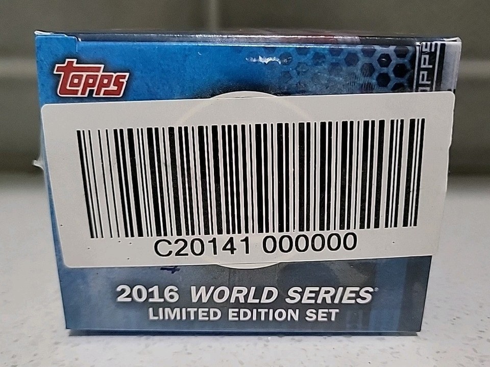 2016 Topps World Series Champions Chicago Cubs Limited Edition Set ...