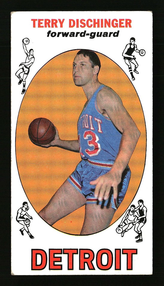 1969-70 Topps BASKETBALL Terry Dischinger #33 Rookie RC | eBay