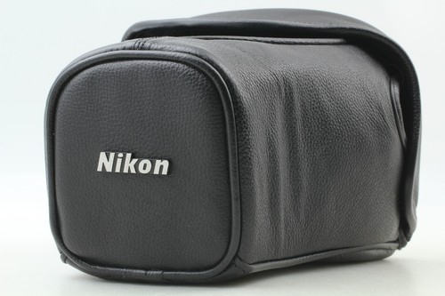 Rare [ Near MINT +++] Nikon CF-64 Semi Soft Case Leather black For F6 ...