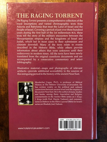Raging Torrent : Historical Inscriptions from Assyria and Babylonia ...