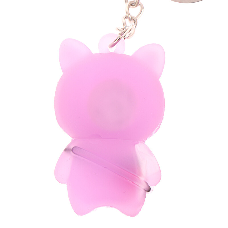 1Pc Luminous Cartoon Chaigou Key Chain Bag Pendant Car Cute Key Chain ...