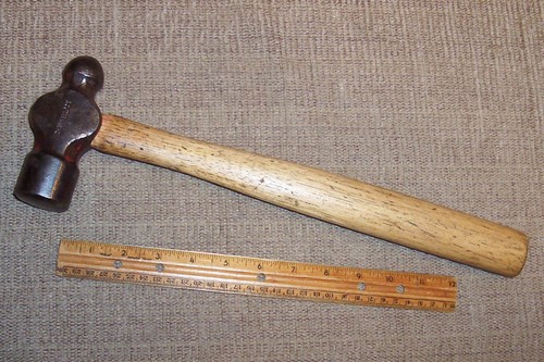 2 Lb Channellock Ball Peen Hammer 32 Oz Farm Mechanics Blacksmiths ...