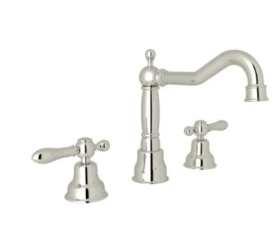 Rohl Arcana AC107LM-PN-2 Cisal Widespread Bathroom Faucet Drain ...