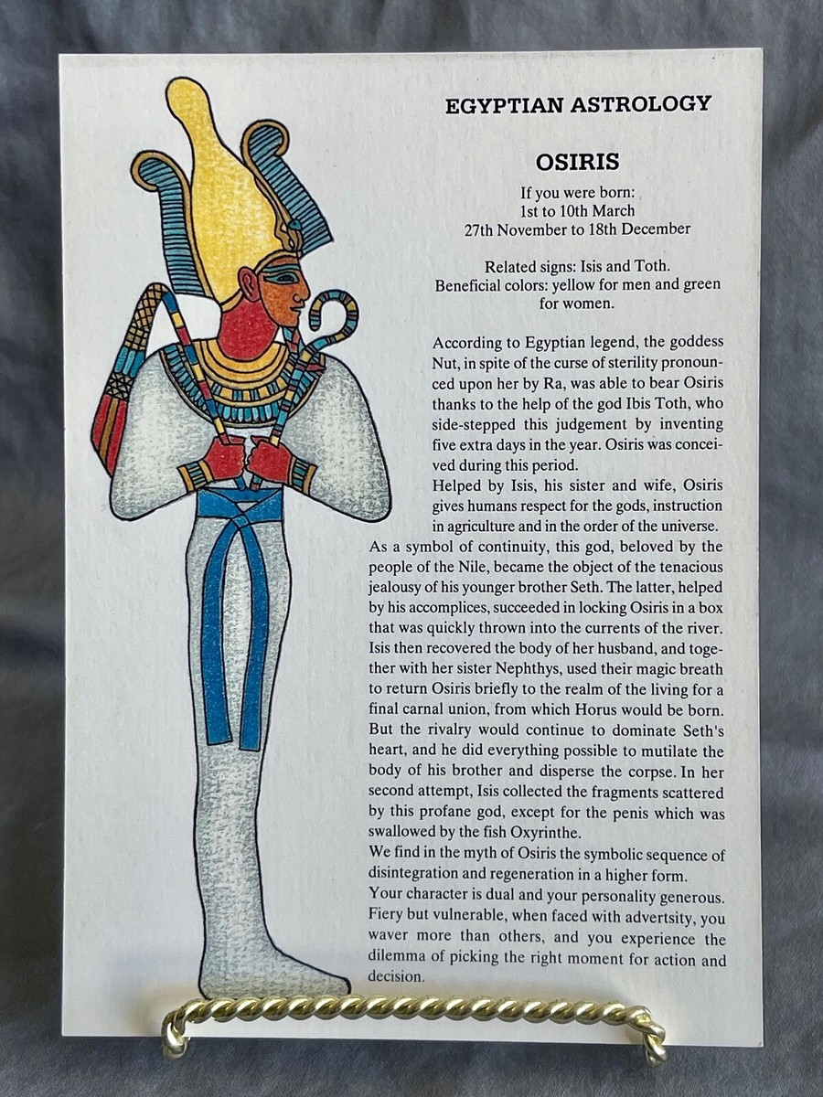 Osiris egyptian zodiac 60 photos - Astrologytoyou.com