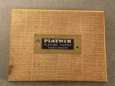 Vintage PLATNIK Playing Cards (plasti-smooth) Mozart Theme | eBay