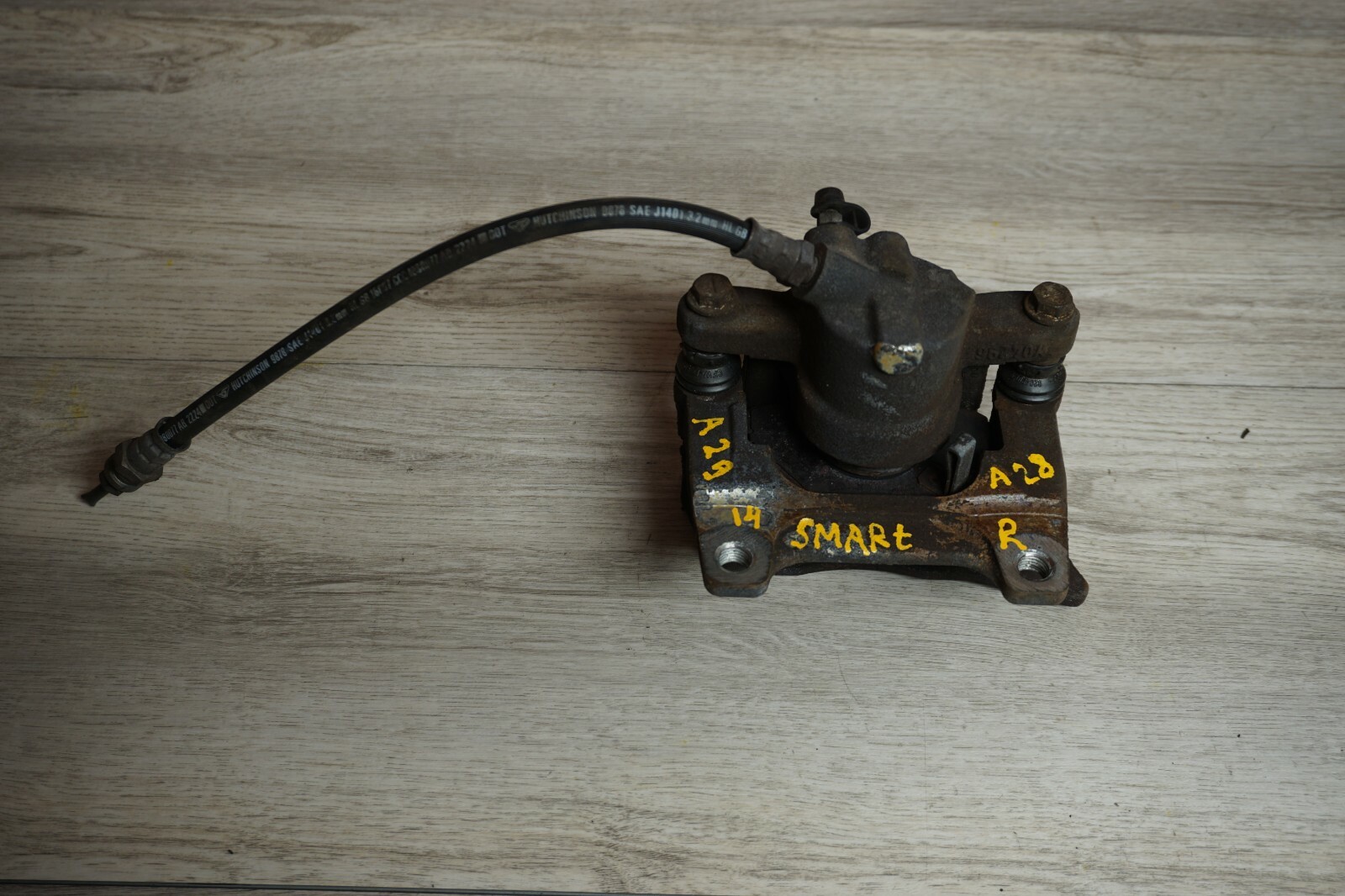 2008-2014 SMART FORTWO W451 1.0L FRONT RIGHT PASSENGER BRAKE CALIPER ...