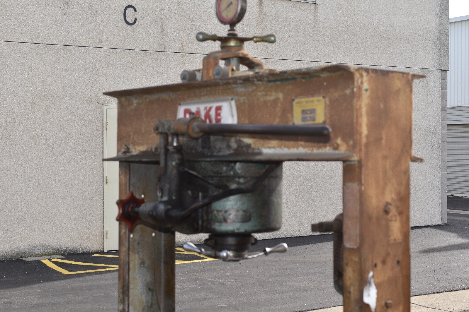 Dake 50h hydraulic press | eBay