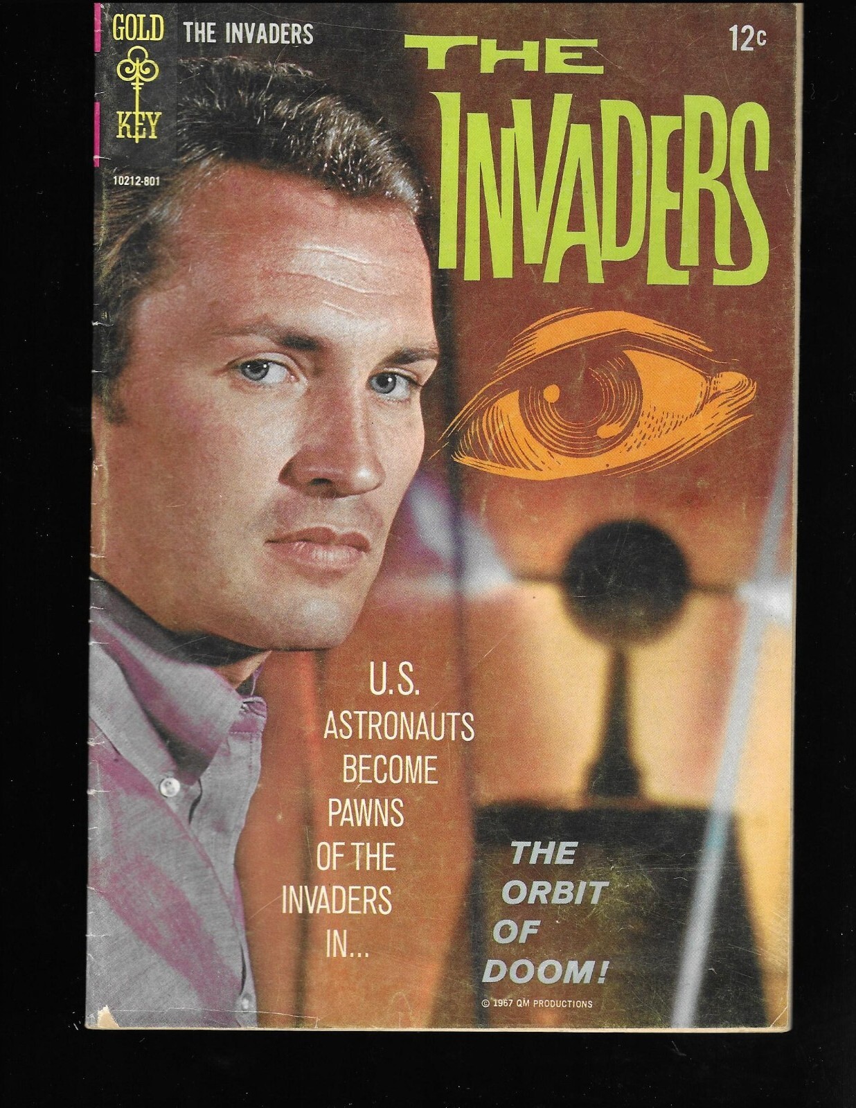 Comic TV Show 1967 **The INVADERS** Gold Key- 10212-801 G-V/G | eBay