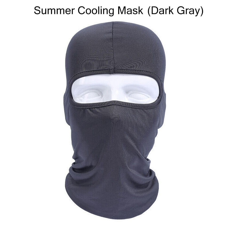 Balaclava Full Face Mask Hiking Fishing Face Cover Hood Head Cover Face ...
