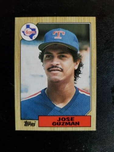 1987 Topps - Jose Guzman - Texas Rangers - # 363 | eBay