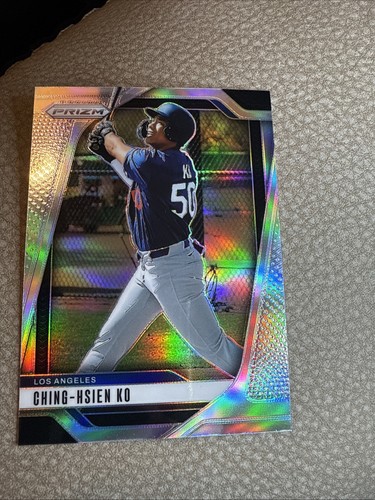 2025 Panini Prizm #149 Ching-Hsien Ko - Silver Prizm Parallel- LA ...