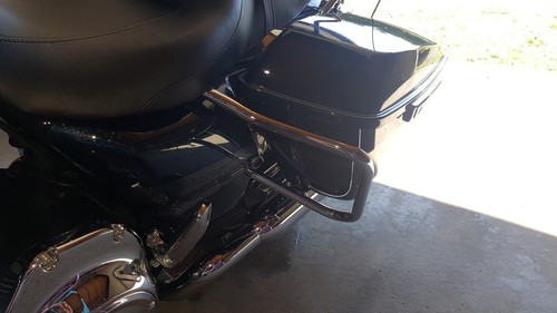 Harley Davidson Chrome Rear Saddlebag Guards 90200787 Sc7012 for sale ...