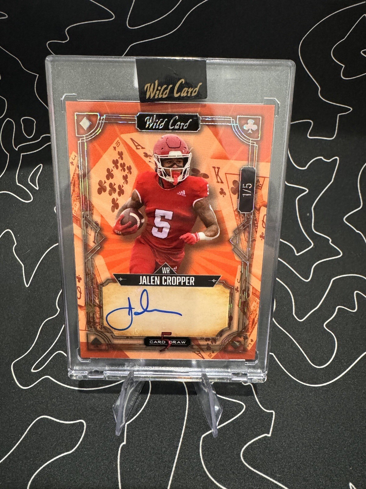 2023 Wild Card 5 Card Draw Jalen Cropper Rookie Auto 1/5 Cowboys | eBay