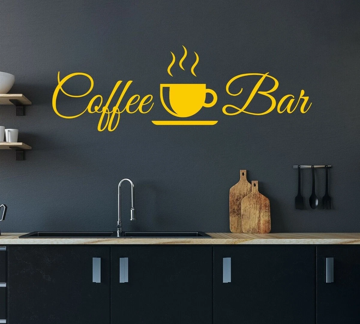 Coffee Shop Vinyl Wall Art