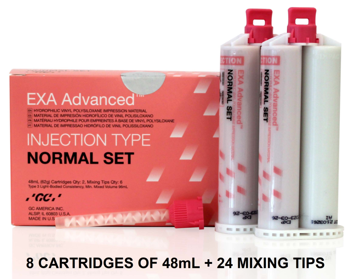 EXA Advanced™ Injection Type (L/B) Normal Set Impression Material 48mL ...