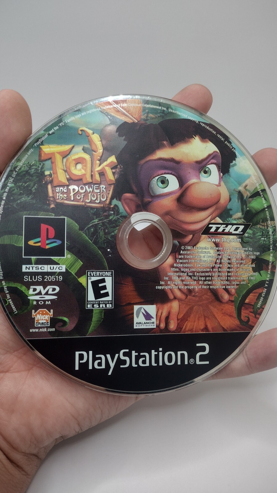 Tak and the Power of Juju PS2 DISC ONLY 752919460405| eBay