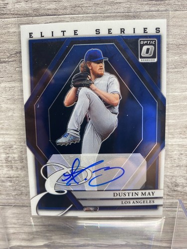 2022 Donruss Optic Dustin May Elite Series Autograph Auto #ESSDM ...